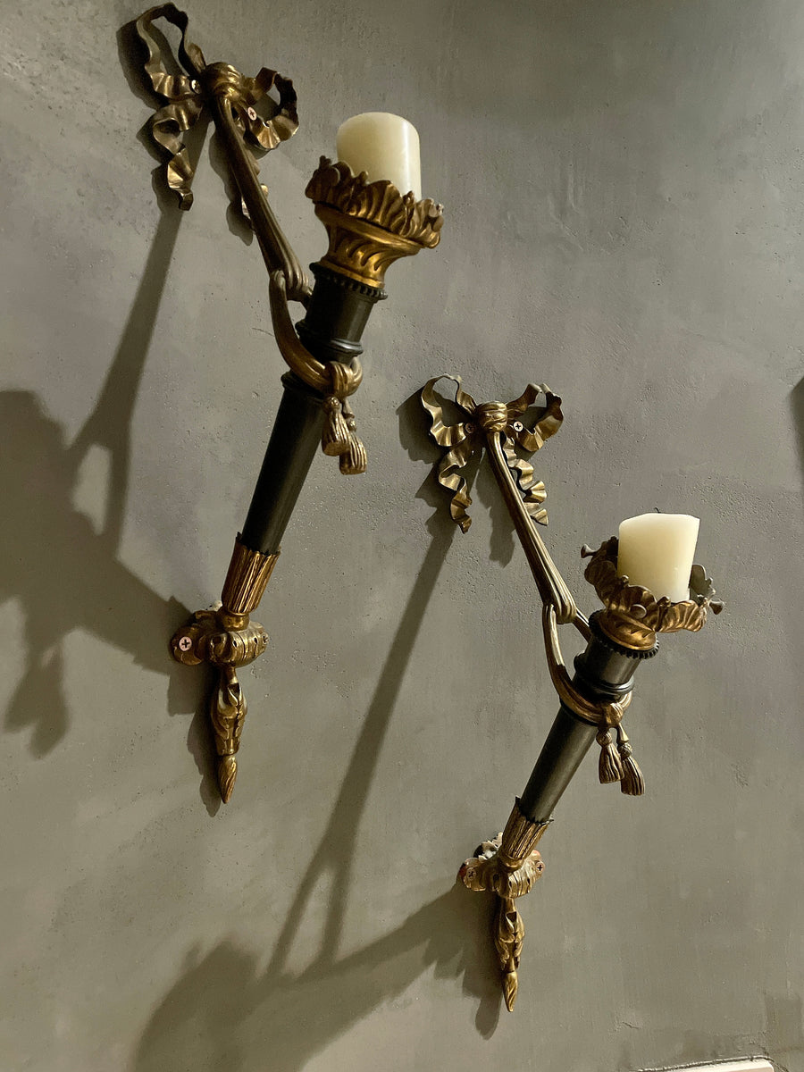 Italian Wall Sconces - Pair – Arrow&Branch Home